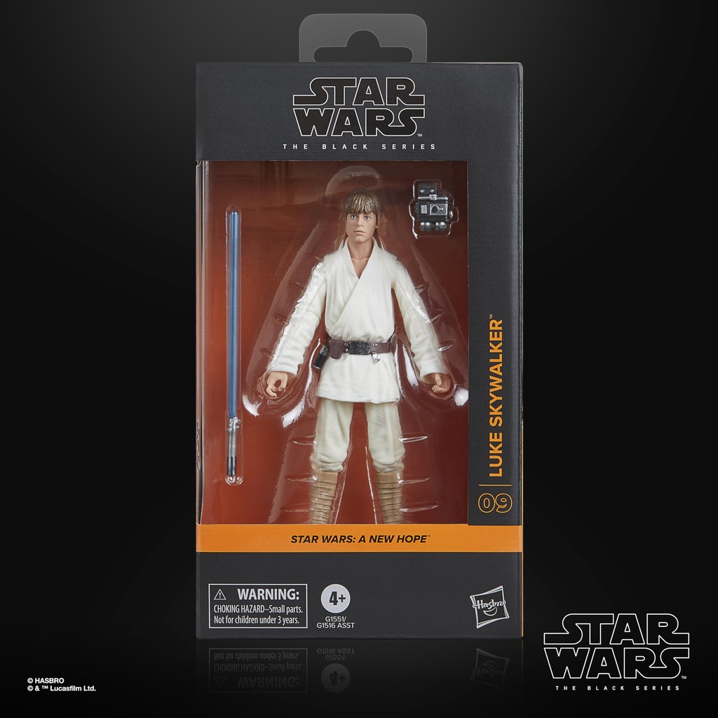 Authentic Hasbro Star Wars STAR WARS Black Series Luke Skywalker, Star ...