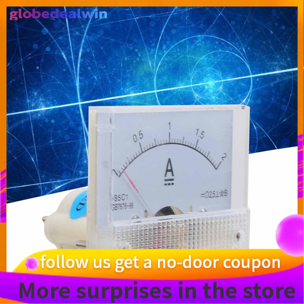 Globedealwin Pointer Type Ammeter 85C1 Current Panel Meter For Voltage ...