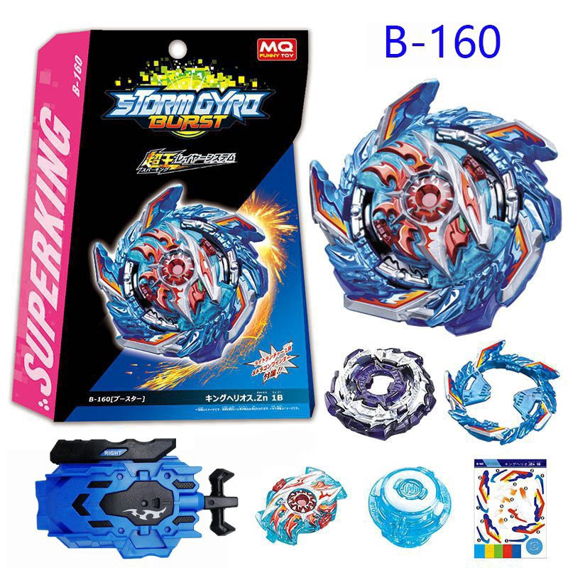 B-160 Beyblade (Takara Tomy) Sparking-B160 Rei Helios Zn L/R Launcher ...