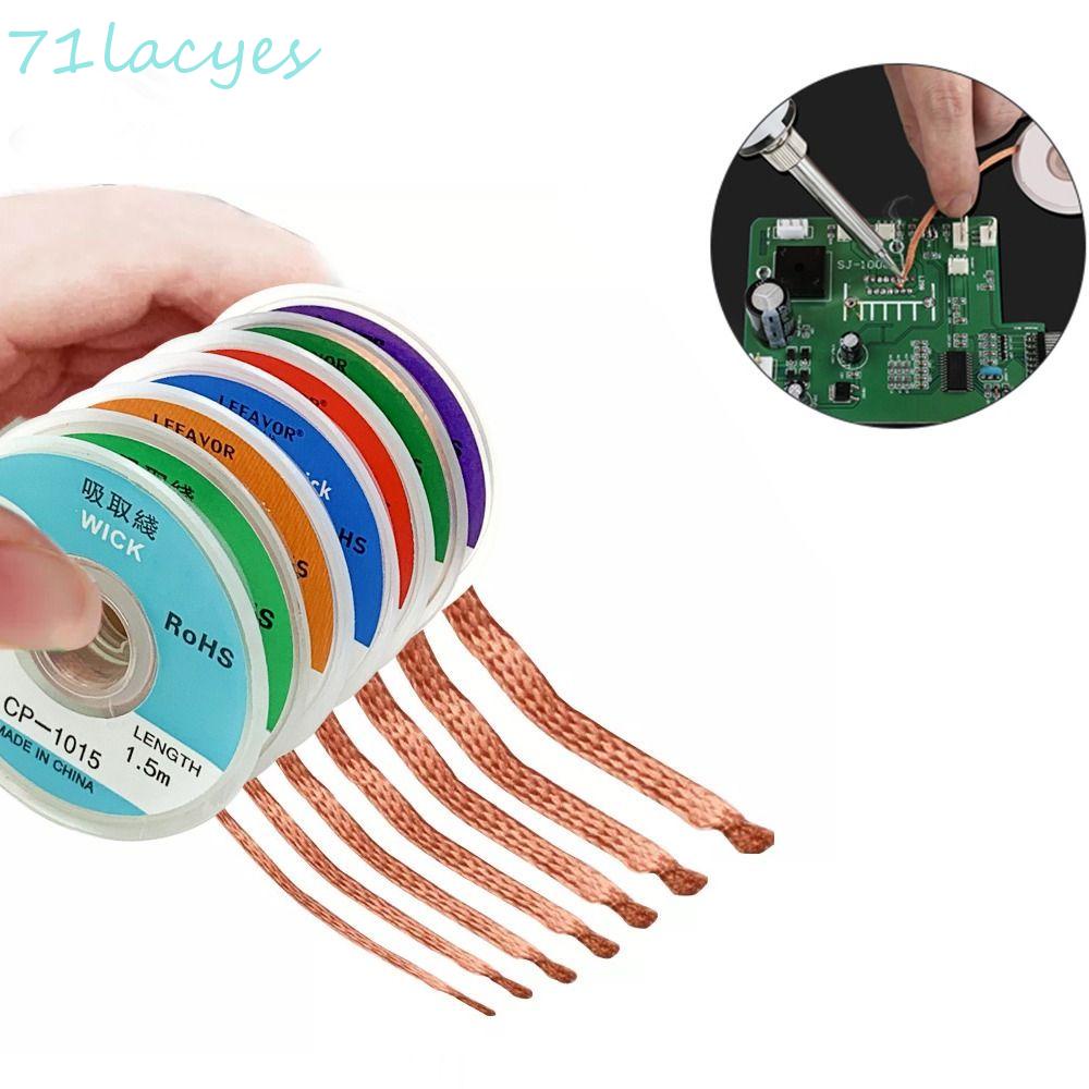 LACYES Desoldering Braid, Wick Wire Welding Solder Remover, Low Residue ...