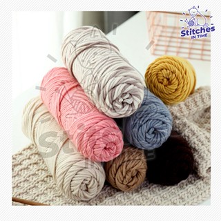 ST Lo A 8Ply Milk Cotton Yarn Wool Thread For Knitted Scarf Handmade ...