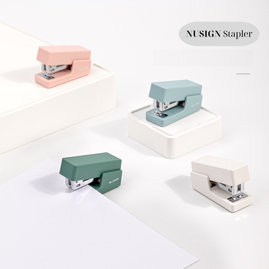 NUSIGN Deli House Stapling Tool Set 4 Colors (With Staple Box Included ...