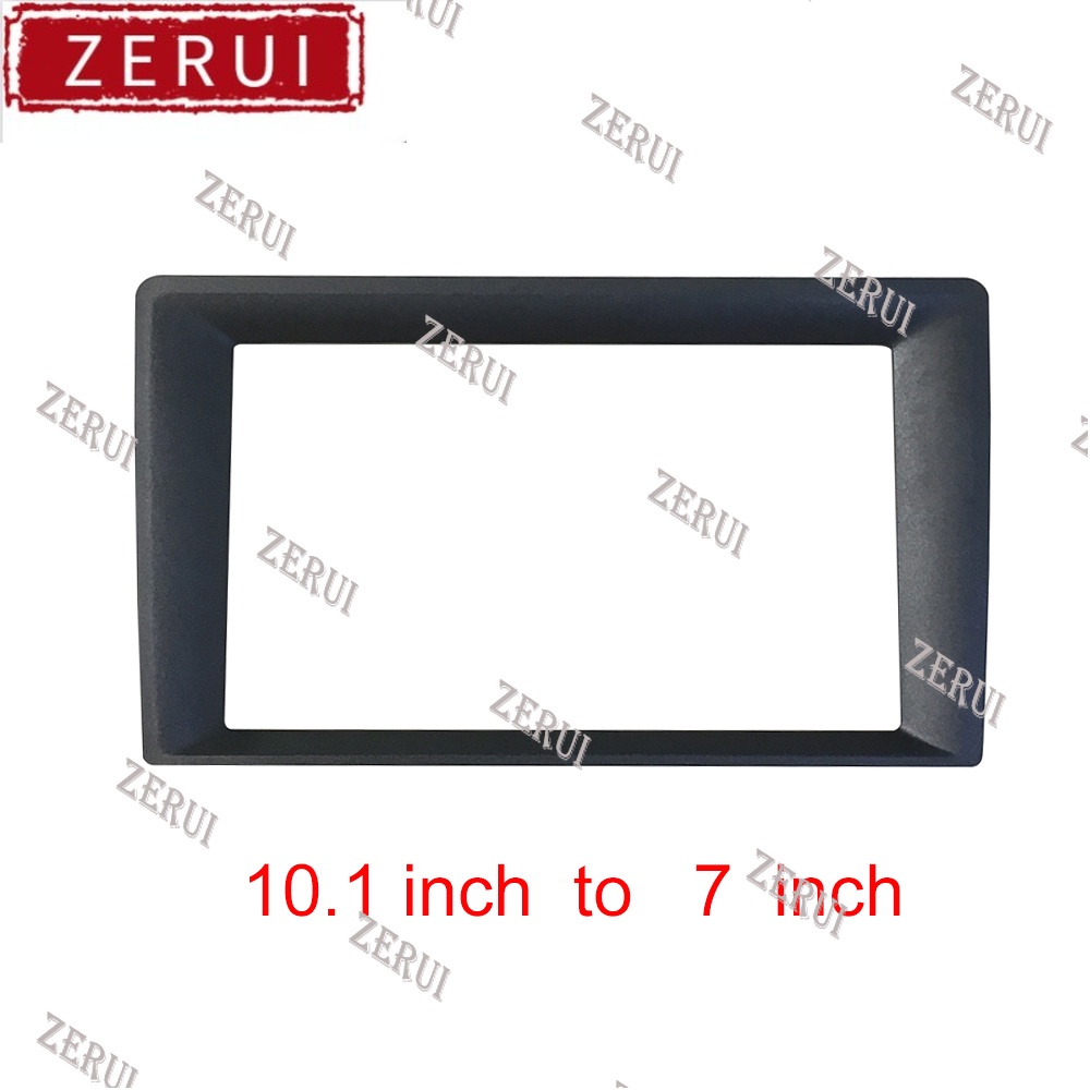 ZR For Universal 10.1 inch to 7 inch Radio Frame player fascia 2din car ...
