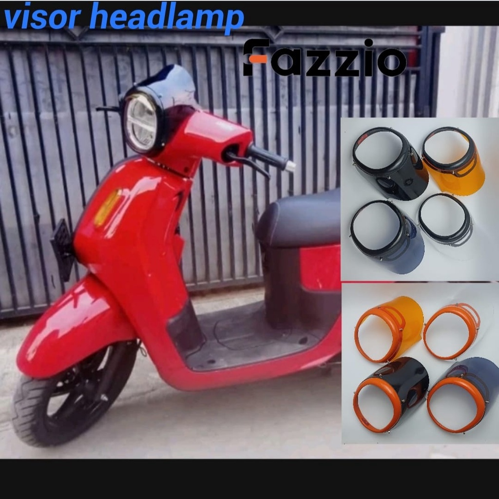 Fjm Visor Fazzio|Fazzio Headlamp Cover|Fazzio Hat|Whinsield Fazzio v2 ...