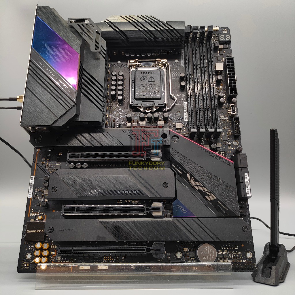 Asus ROG STRIX Z590-E GAMING WIFI ATX LGA1200 Motherboard (RAM SLOT A2 ...