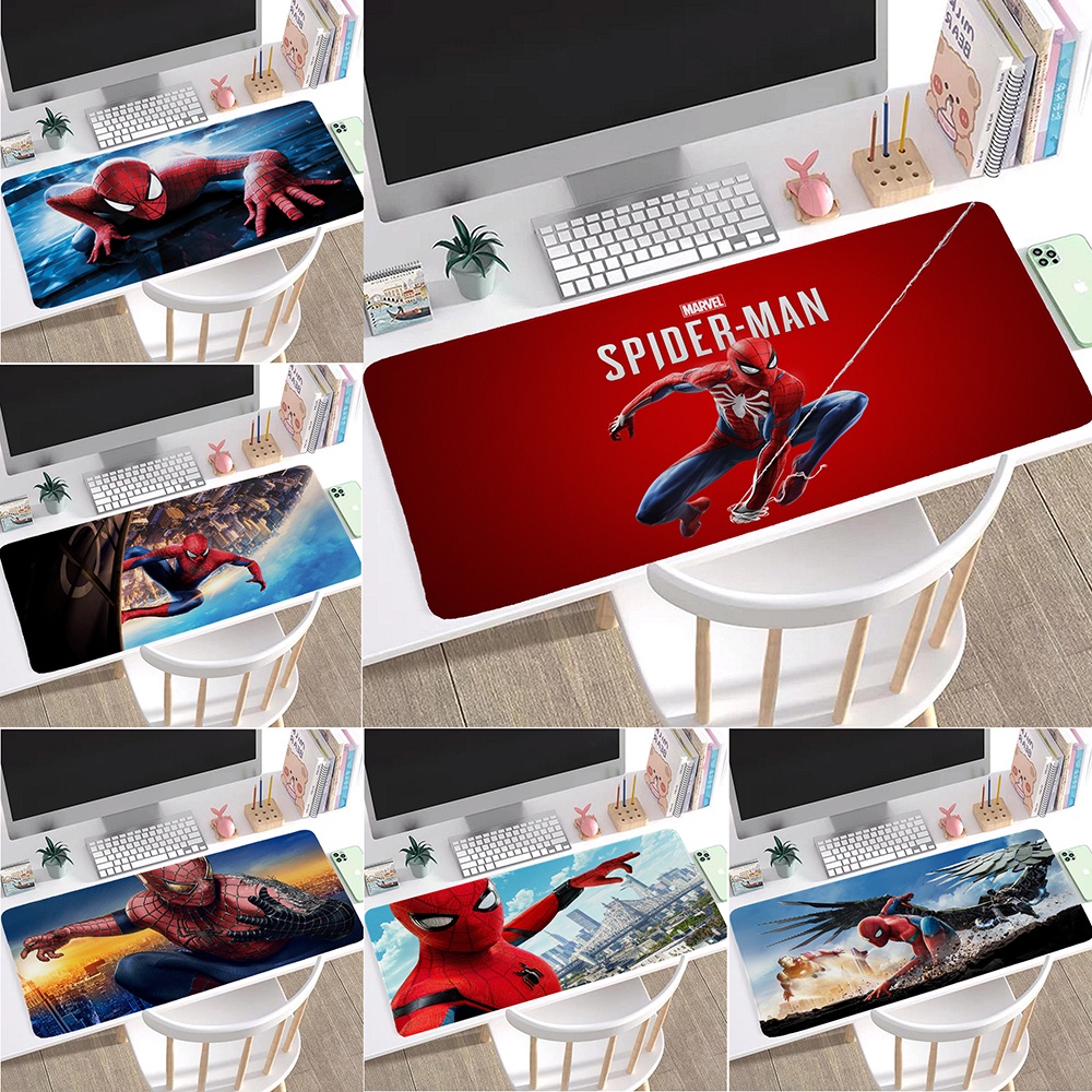 Spider Man Mouse Pad Office Laptop Desk Pad Thickened Mouse Pad Gaming ...