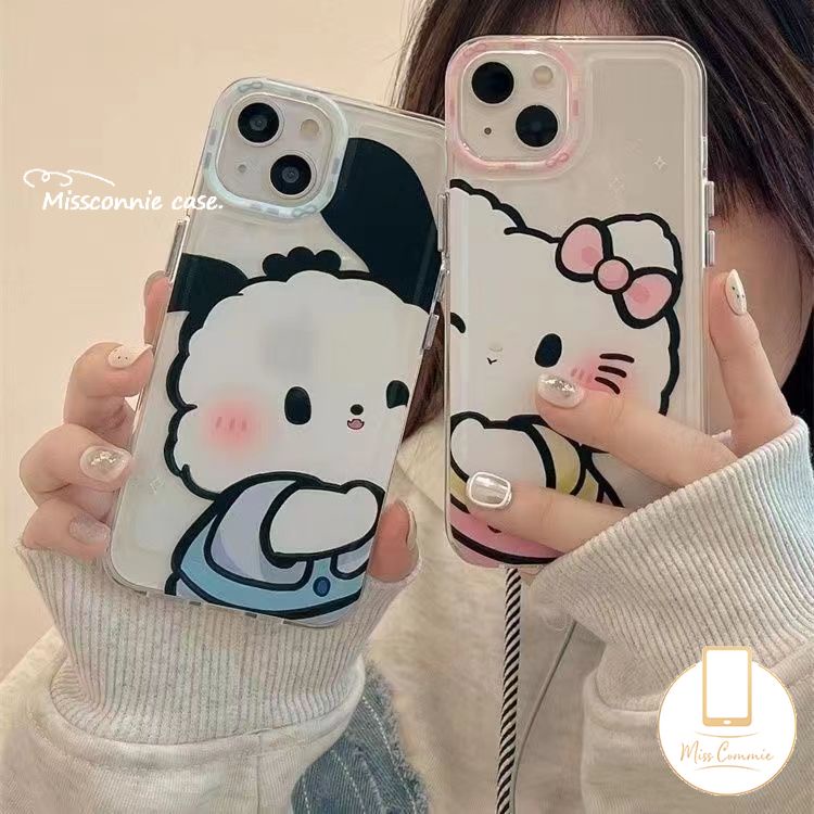 Lovely Pochacco Hello Kitty Case For Redmi 10 9T 10C 12C A1 9A 9 10A 12 ...