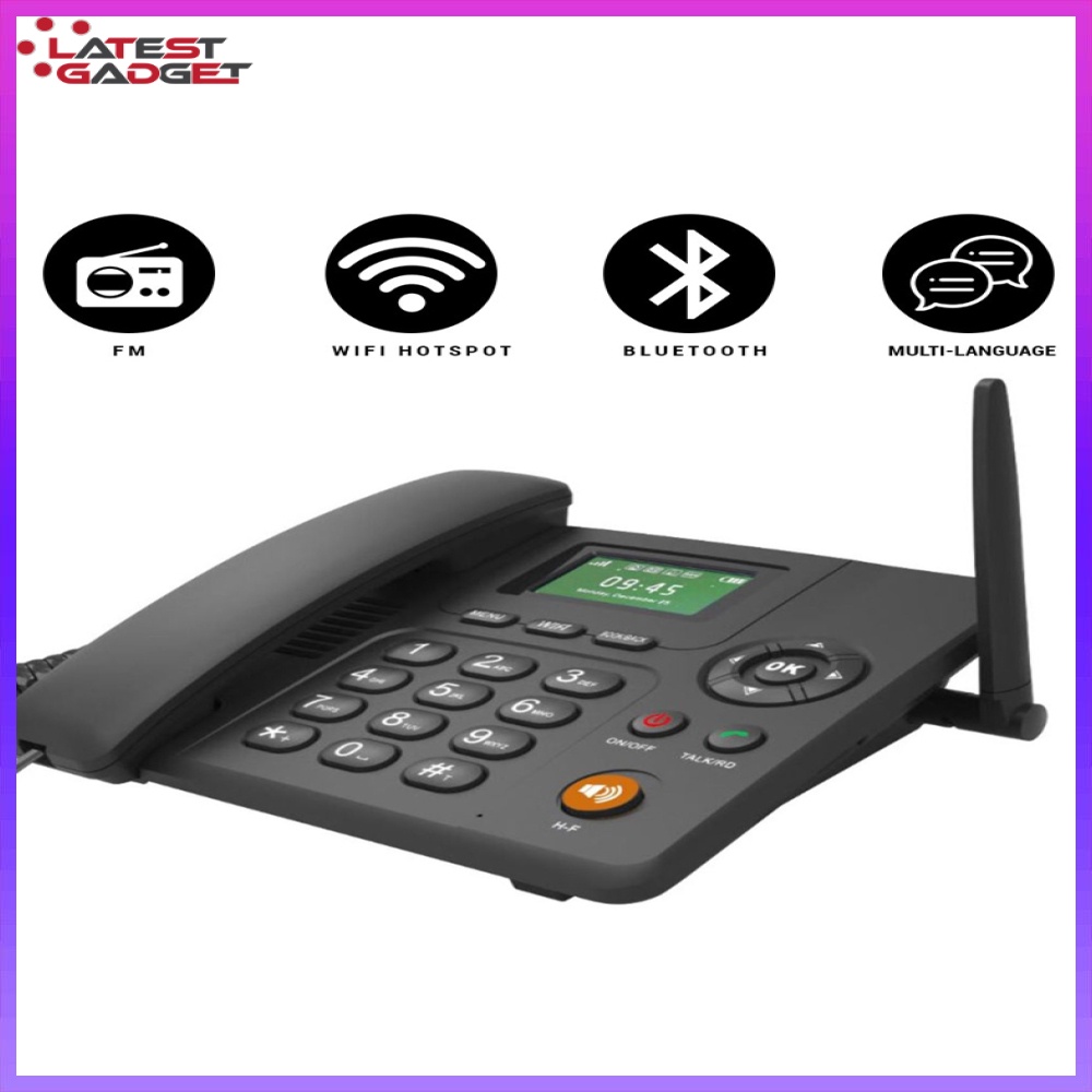 LatestGadget 4G LTE 3G 2G Wireless Landline With Wifi Hot Spot Router ...