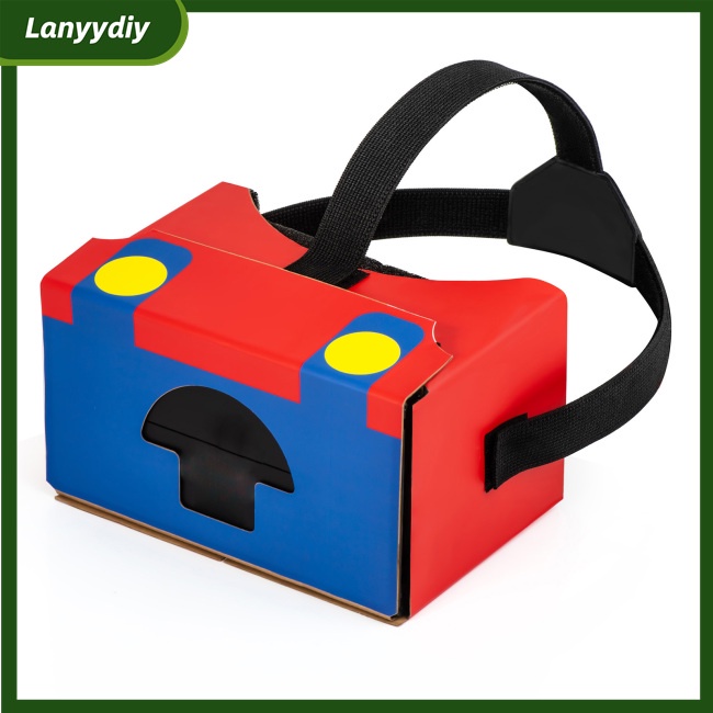 gd VR Glasses Virtual Reality 3D Goggles Cardboard With Clear Lens ...