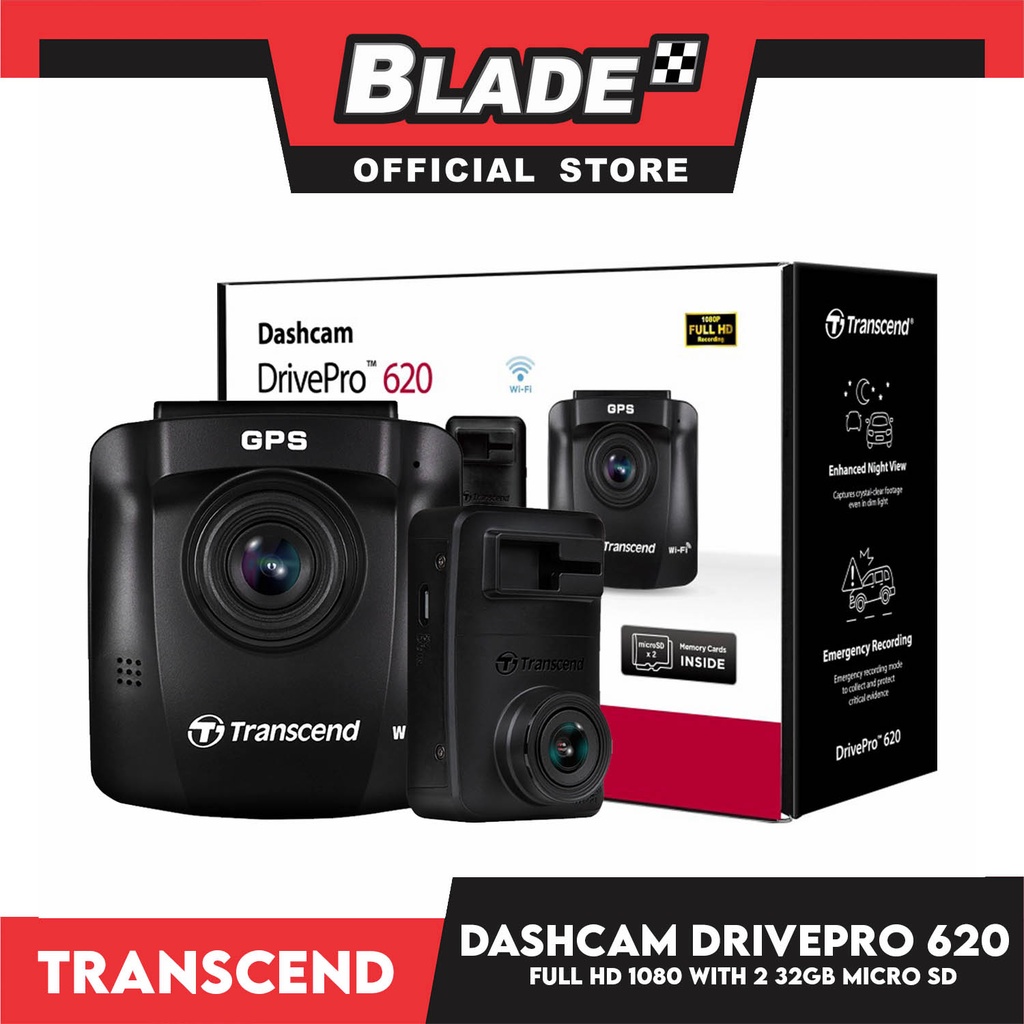 Transcend Dashcam DrivePro 620 Car Video Recorder 32gb | Shopee Philippines