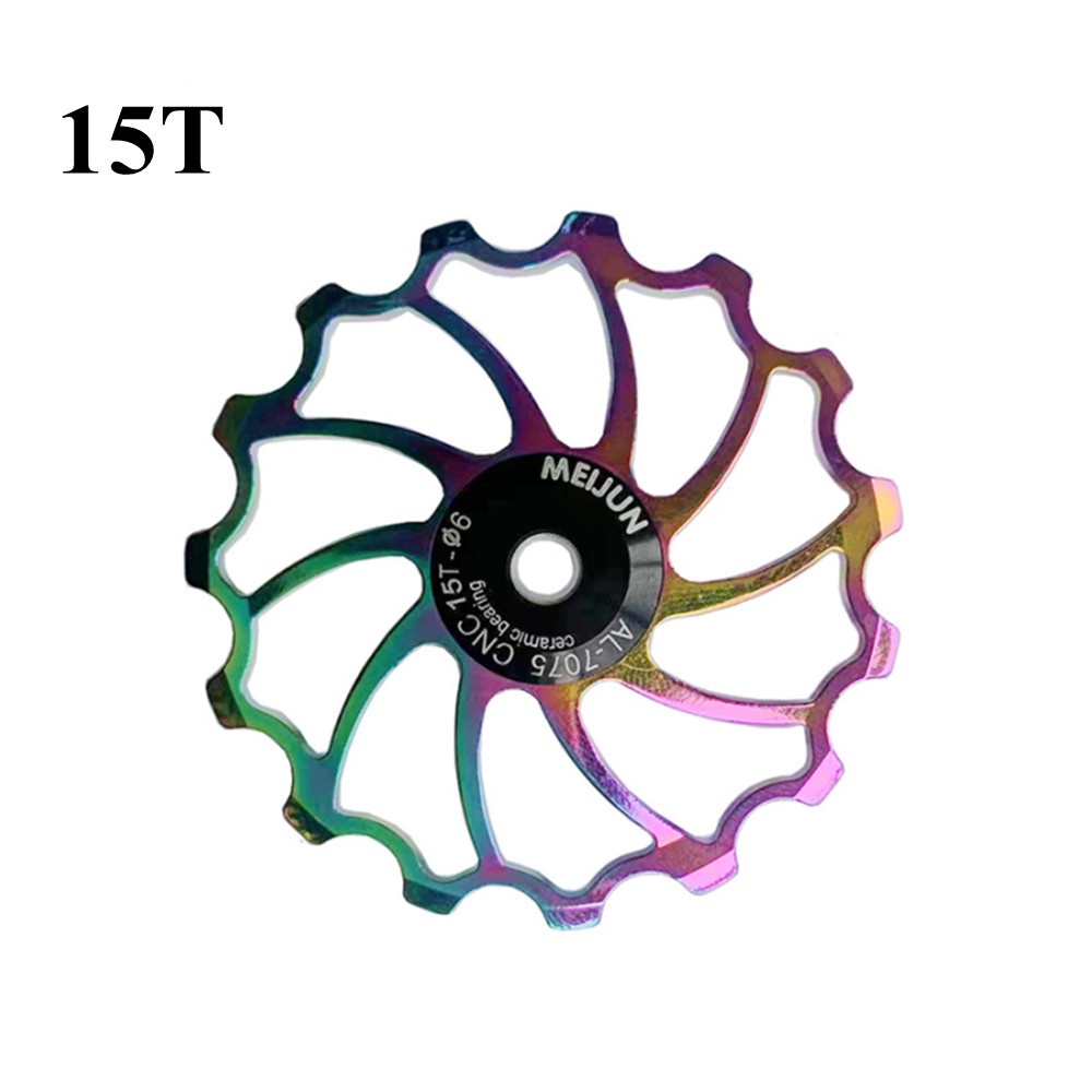 MTB Bicycle Rear Derailleur Jockey Wheel 11T 12T 13T 14T 15T 16T 17T 18T Ceramic Bearing Pulley ...
