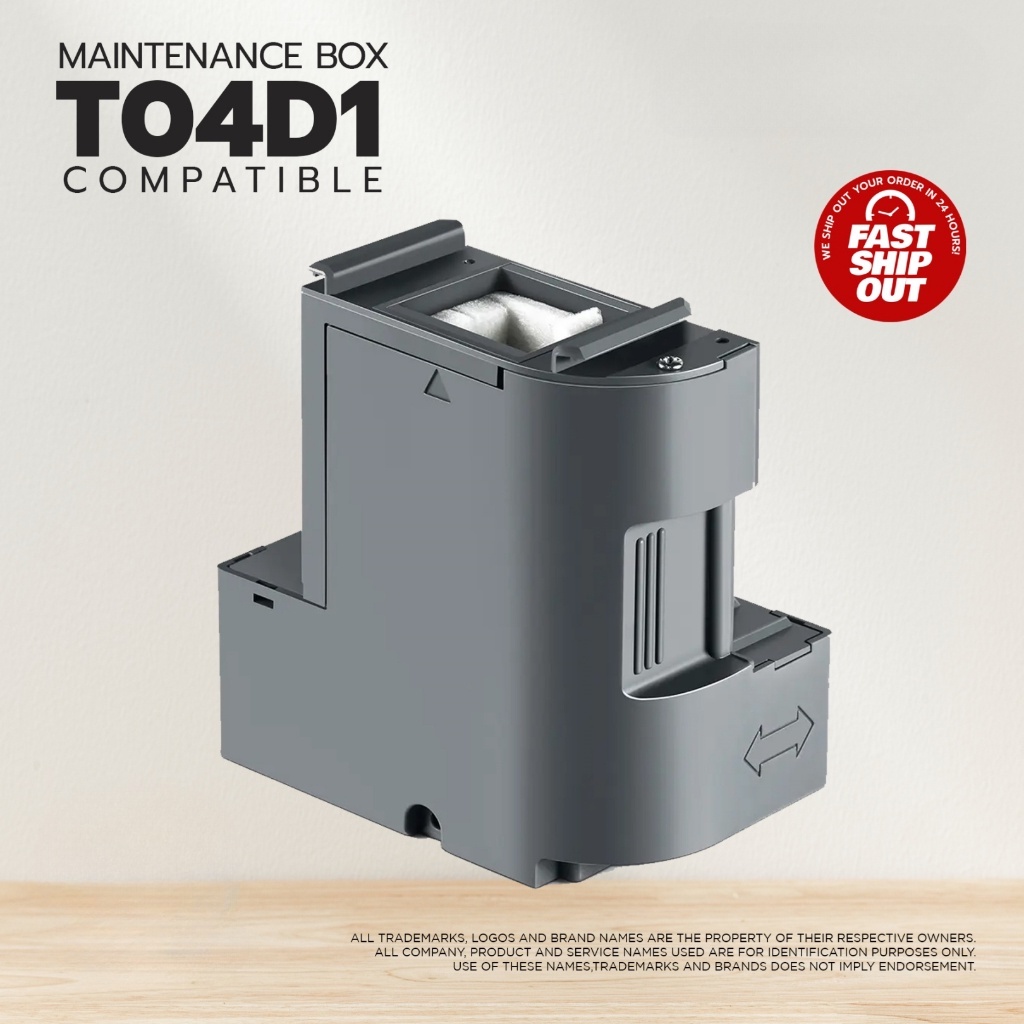 【STOCK】Epson Maintenance Box T04D1 L14150, L6460,L6490 L6170 L6190 ...