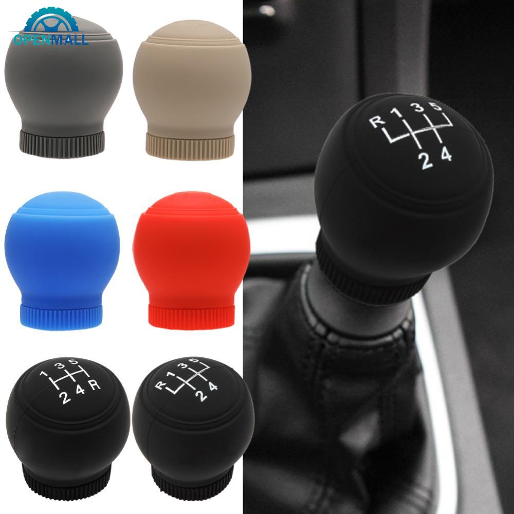 OM | Universal Round 5/6 Speed Silicone Car Case Gear Head Shift ...