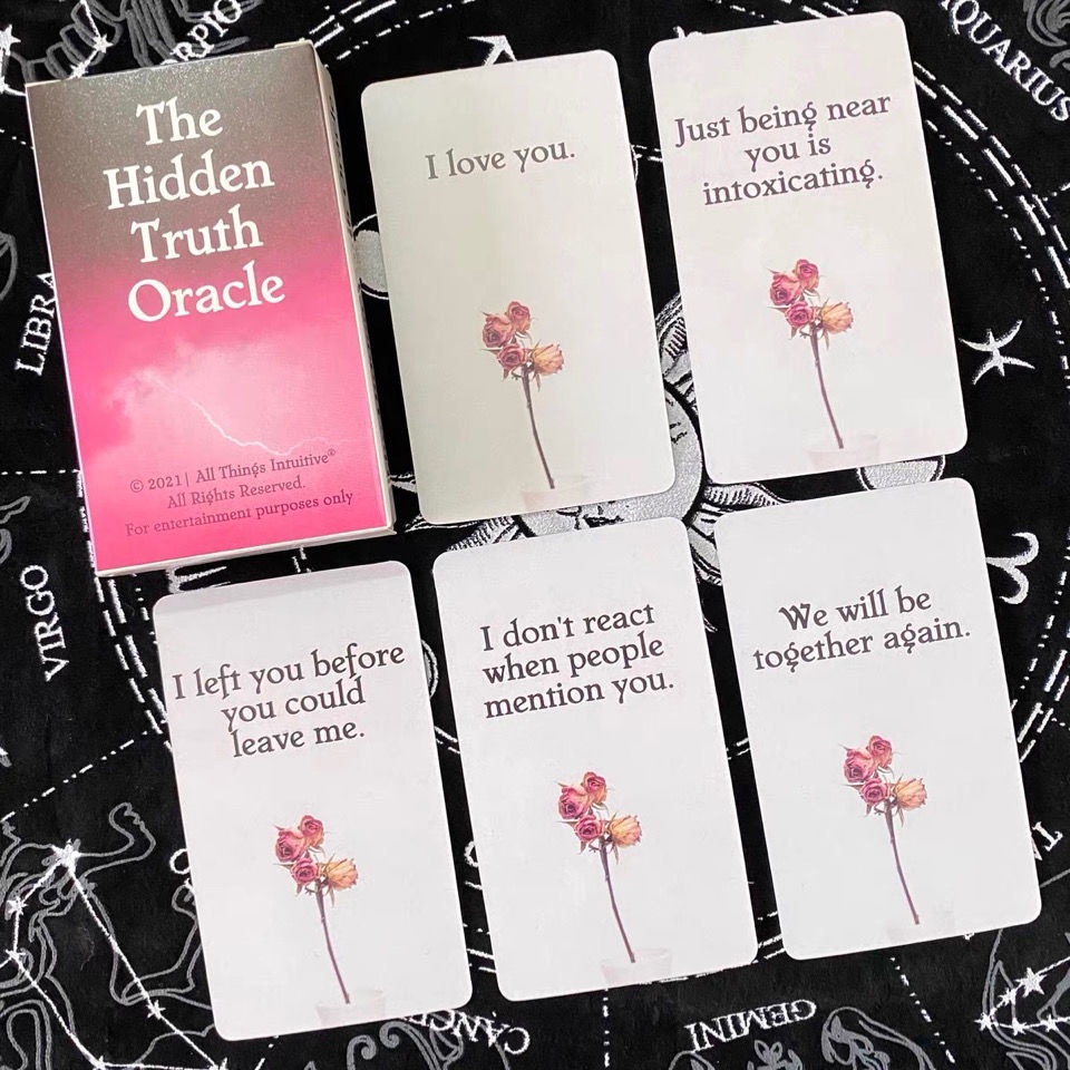 The Hidden Truth Oracle --The English Customized Board Game Card ...