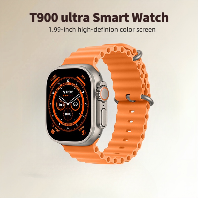 T900 ultra smart watch Bluetooth call information reminder | Shopee ...