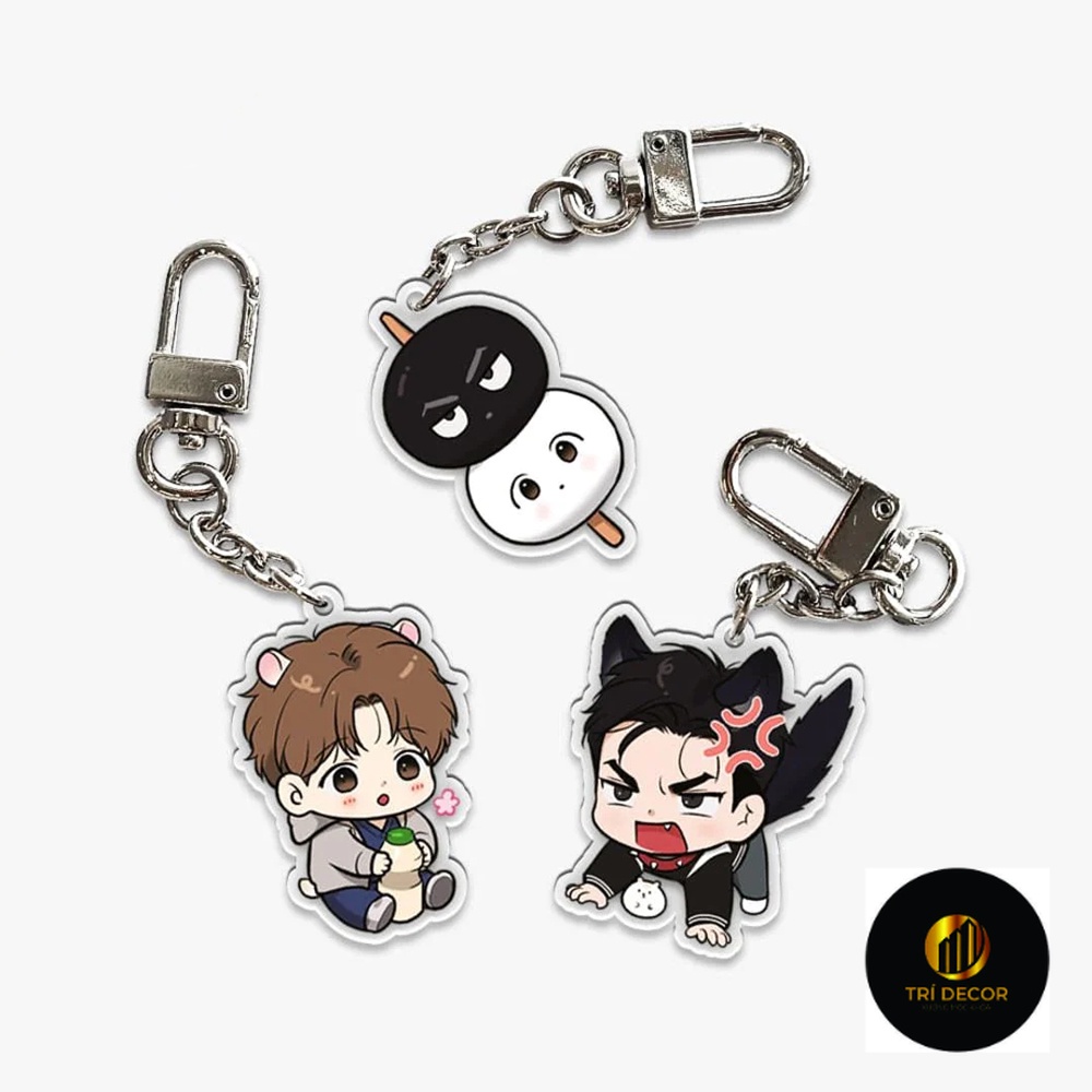 Keychain Jinx Kim Dan x Joo Jaekyung x Choi Heeseung x Hwang Yoon-gu ...
