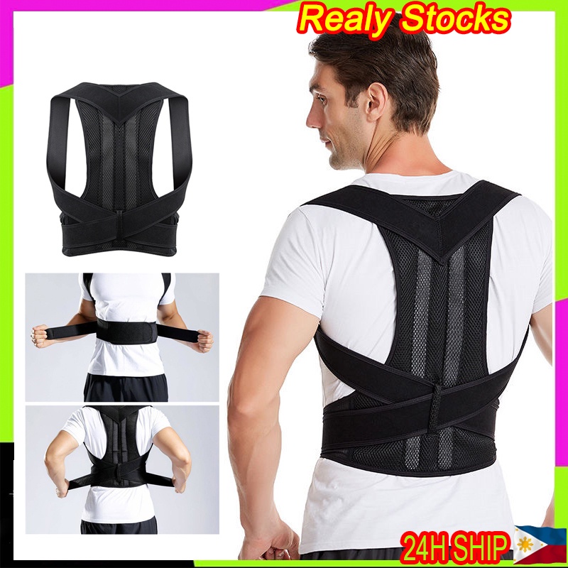 Adjustable Correction Posture Sports Support Waist Belt Back Posture ...