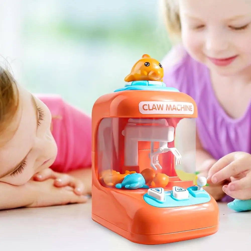 Mini Claw Machine Toys for Children Automatic Coin Operated Play Game ...