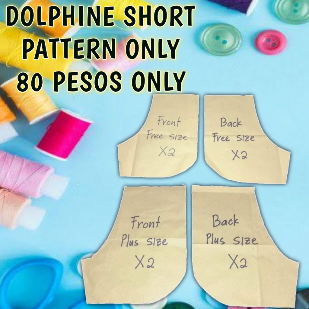 ♞Rash Guard Dolphin Short Terno Pattern Only Adult Plus Size and Free ...