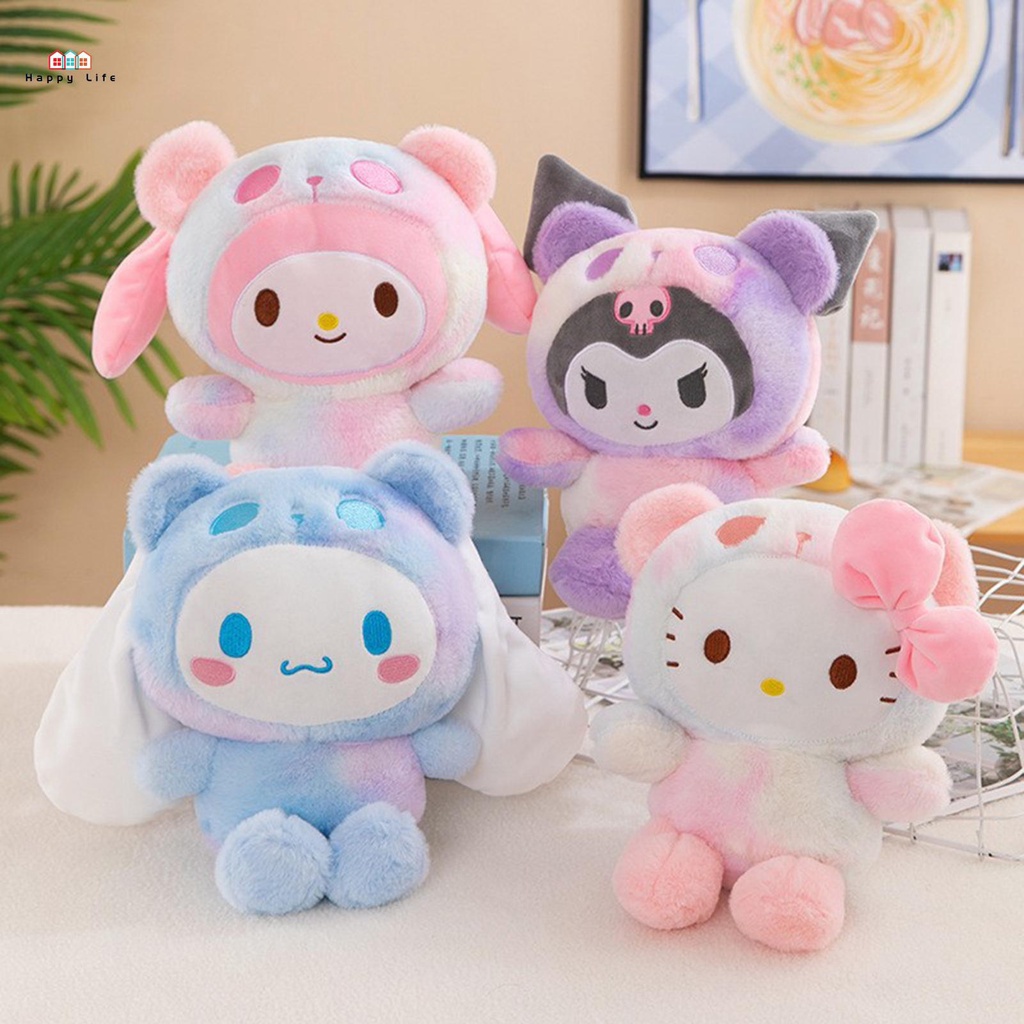 Kawaii Sanrio Plush Toys Realistic Stuffed Doll Creative Cute ...