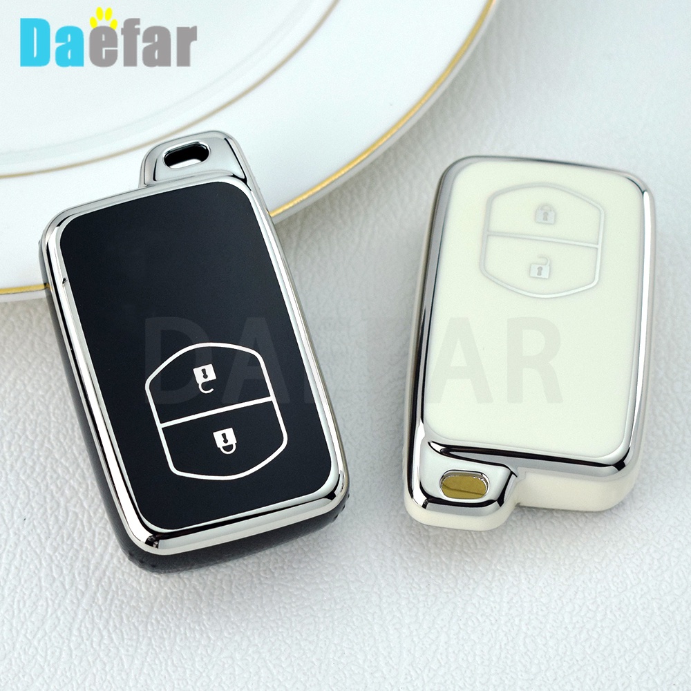 2 Buttons Car Key Case for Toyota Prius 30 Alpha Aqua Land Cruiser ...