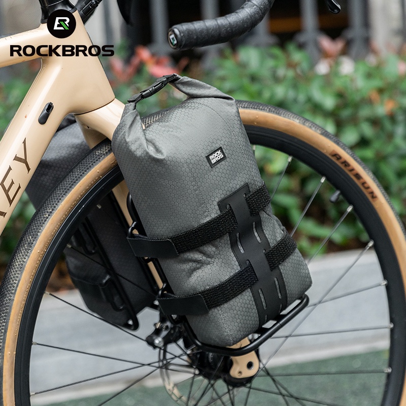 ROCKBROS Bicycle Front Fork Bag Portable Waterproof Cycling Dry Bag 2 ...