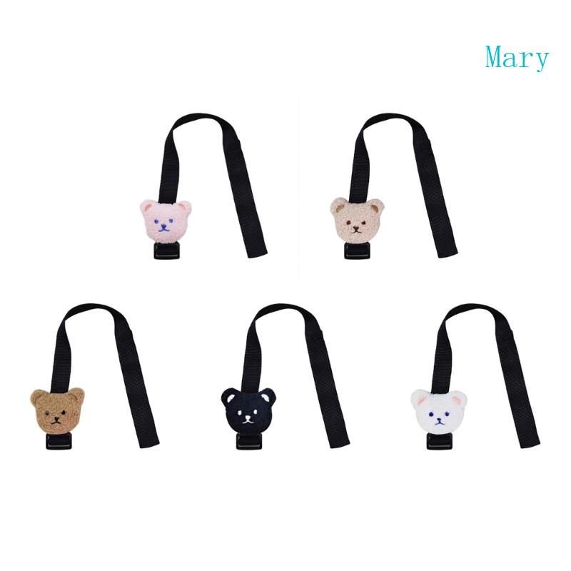 Mary Safety Wrist Strap with Plush Bear End Sliding Prevent Wrist Belt ...
