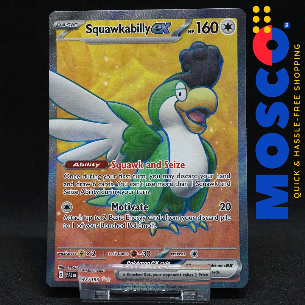 Squawkabilly ex - 247/193 - Full Art Secret Rare Scarlet & Violet ...