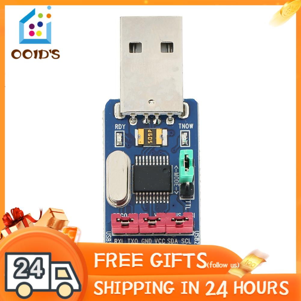 Ooidshop Usb To Serial Port Module Working Modes 12c Iic Uart Ttl