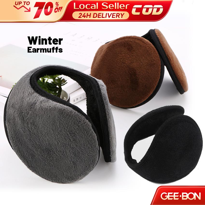 GEEBON Outdoor Earmuffs Cycling Skiing Warm Plush Ear Cover Winter Ear ...
