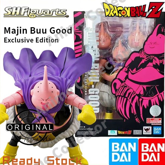 【In Stock】Bandai Shf Majin Buu Good Exclusive Edition Dragon Ball ...