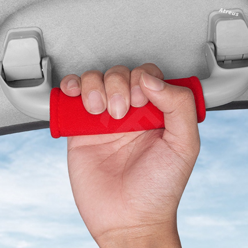 Mitsubishi Car Handle Gloves Roof Armrest Fluff Protector Cover For ...