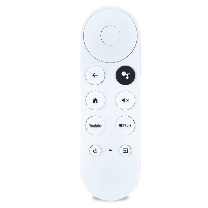 2020 Google TV ChromeCast 4K Snow G9N9N Voice Remote Accessory ...