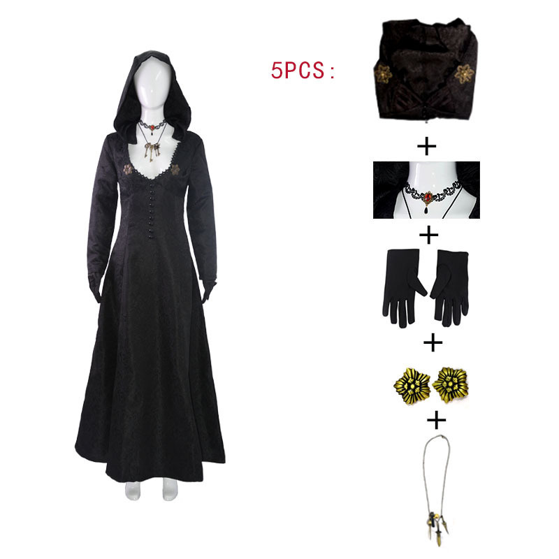 Resident Evil 8 Village cos Costume Moth Girl/Daniela Full Set cosplay ...
