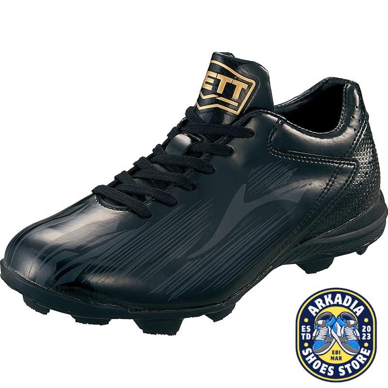 ZETT Baseball Spike Point Spike Grand Hero Black×Black(1919) 19-24.5 ...
