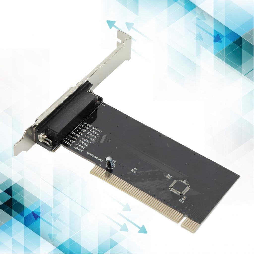 Viviwins PCI Parallel Port Adapter LPT Controller Expansion Card Easy ...