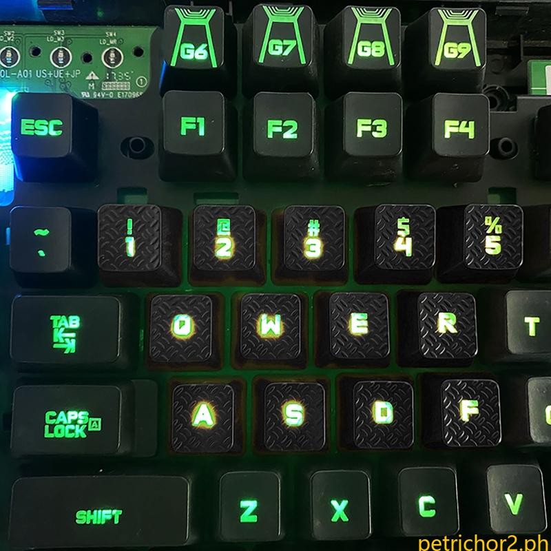 petrichor2.ph 13Pcs Backlit Keycap Anti-Slip for Romer-G Switch G910 ...