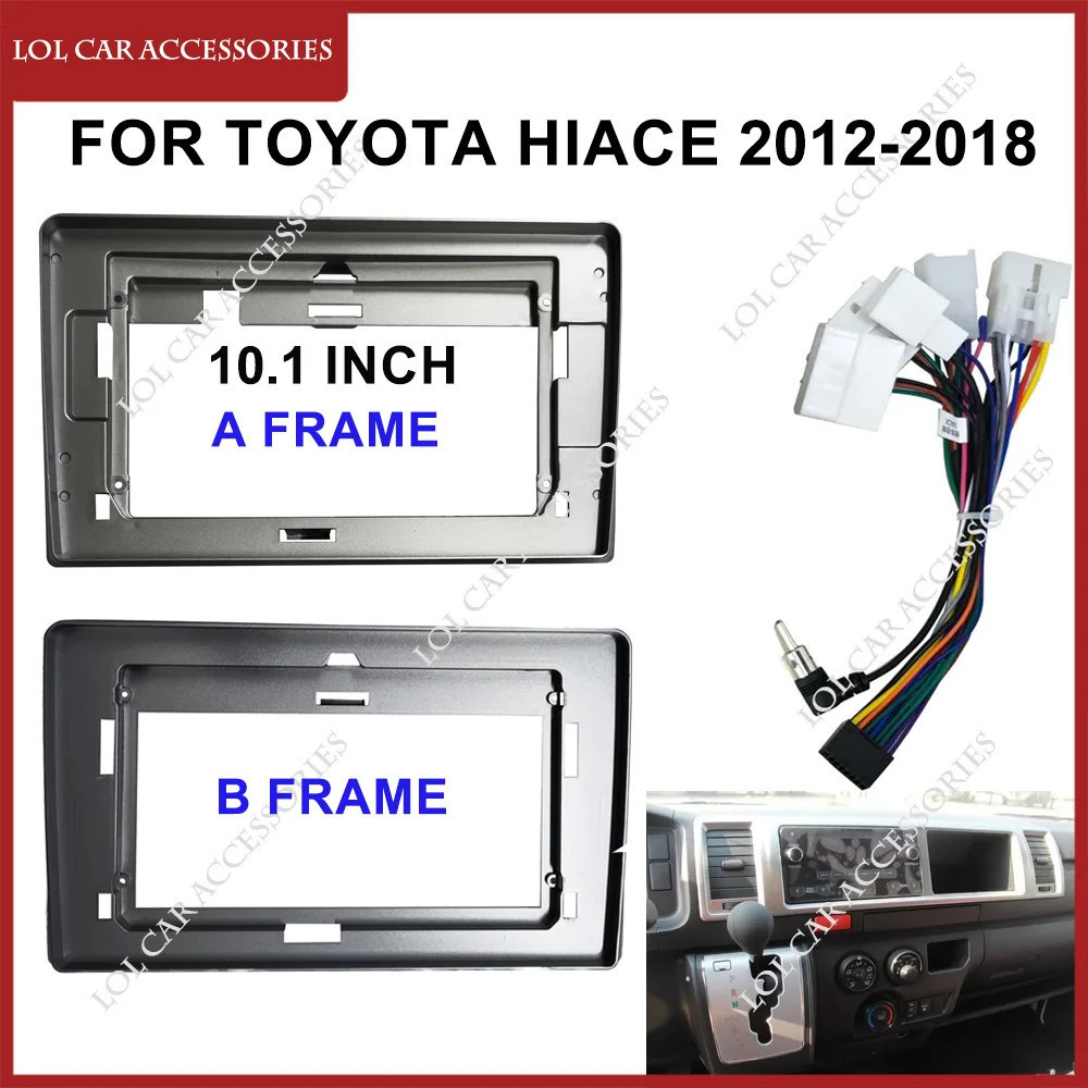 10.1 Inch For TOYOTA Hiace 2012-2018 Car Radio Android MP5 Player ...