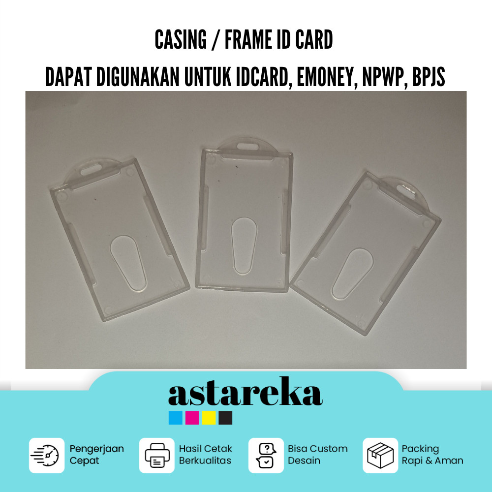 Plastic ID Card ID Card Case / ID Card Frame / ID Card Casing / Plastic ...