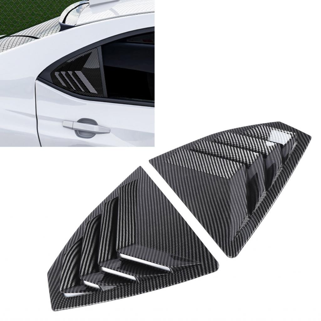 Bacony CHICIRIS 1 Pair Rear Window Blind Car Side Blinds Tailgate Slats ...