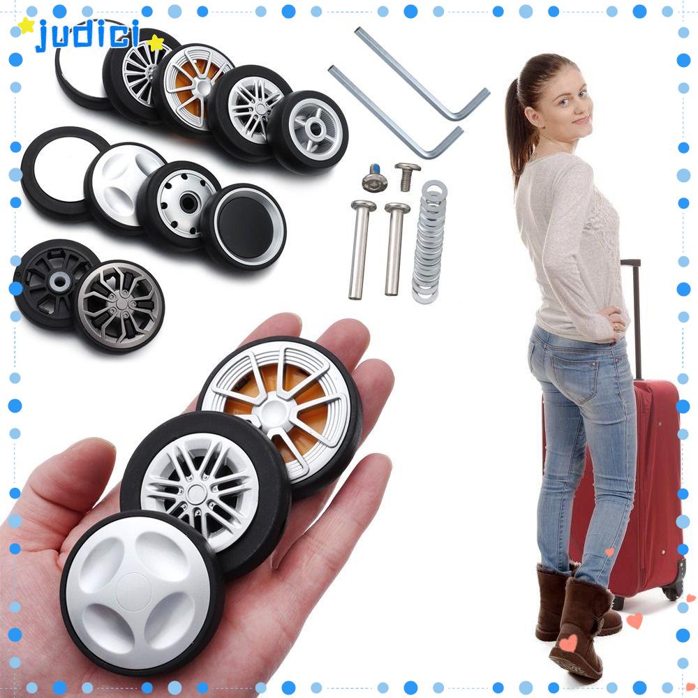 JUDICI 2Pcs Travel Luggage Wheels Durable With Screw DIY Suitcase Parts ...