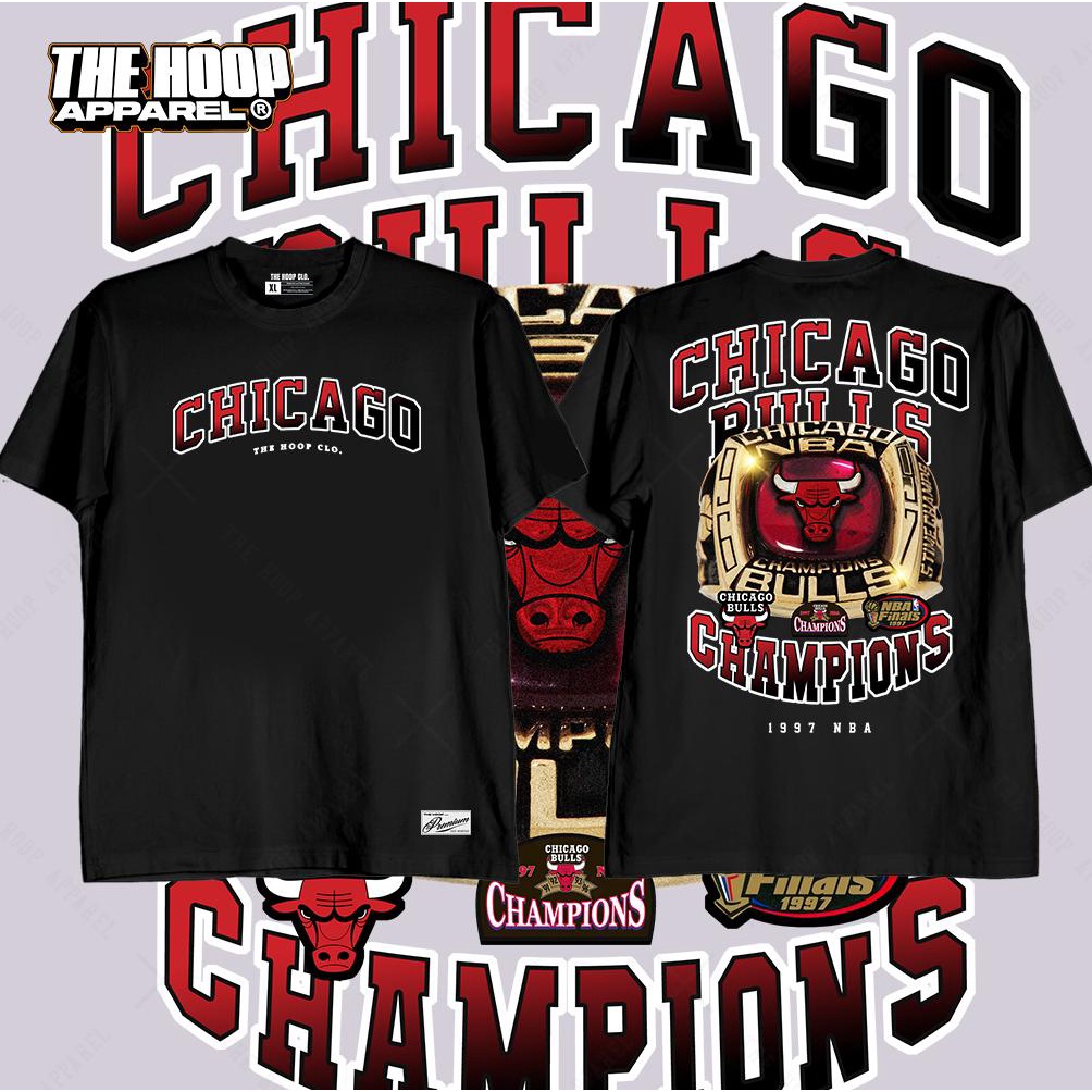 THE HOOP APPAREL 1997 CHAMPIONS GRAPHIC COTTON TSHIRT FOR MEN AND WOMEN ...