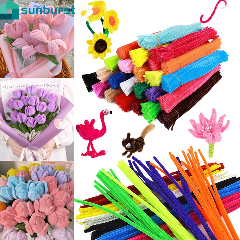 10/100Pcs Filpa Root twisted rod / Handicraft Bouquets Pole ...