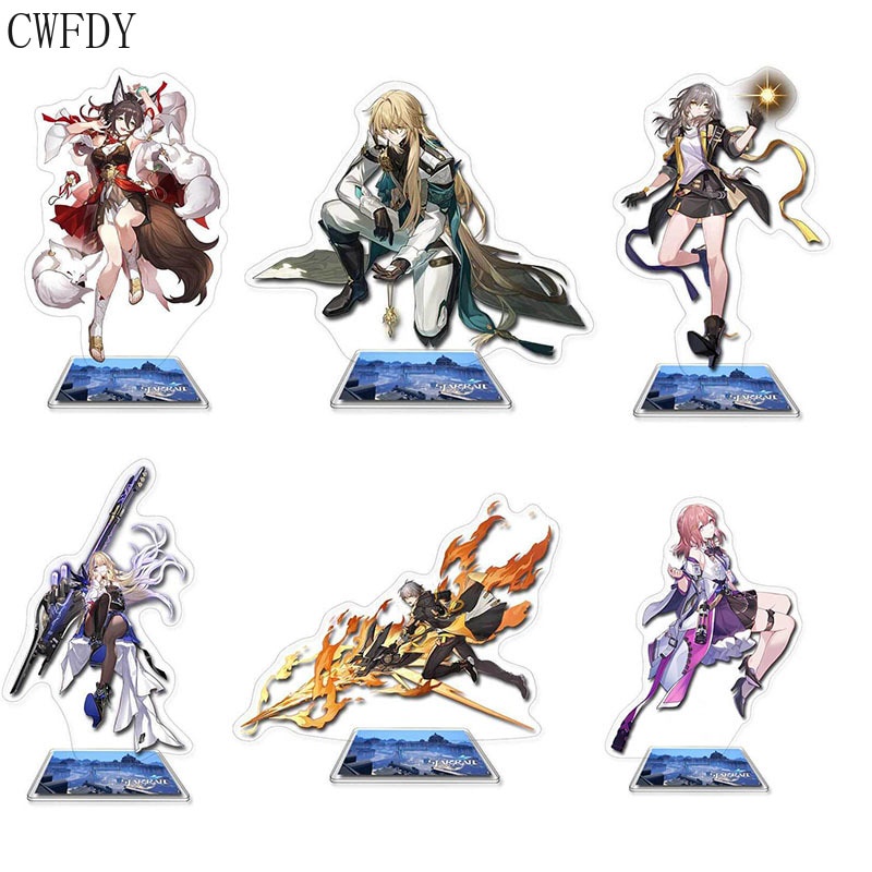 Standee Model 2023 Anime Figure Honkai:Star Rail Figures Dan Heng March ...