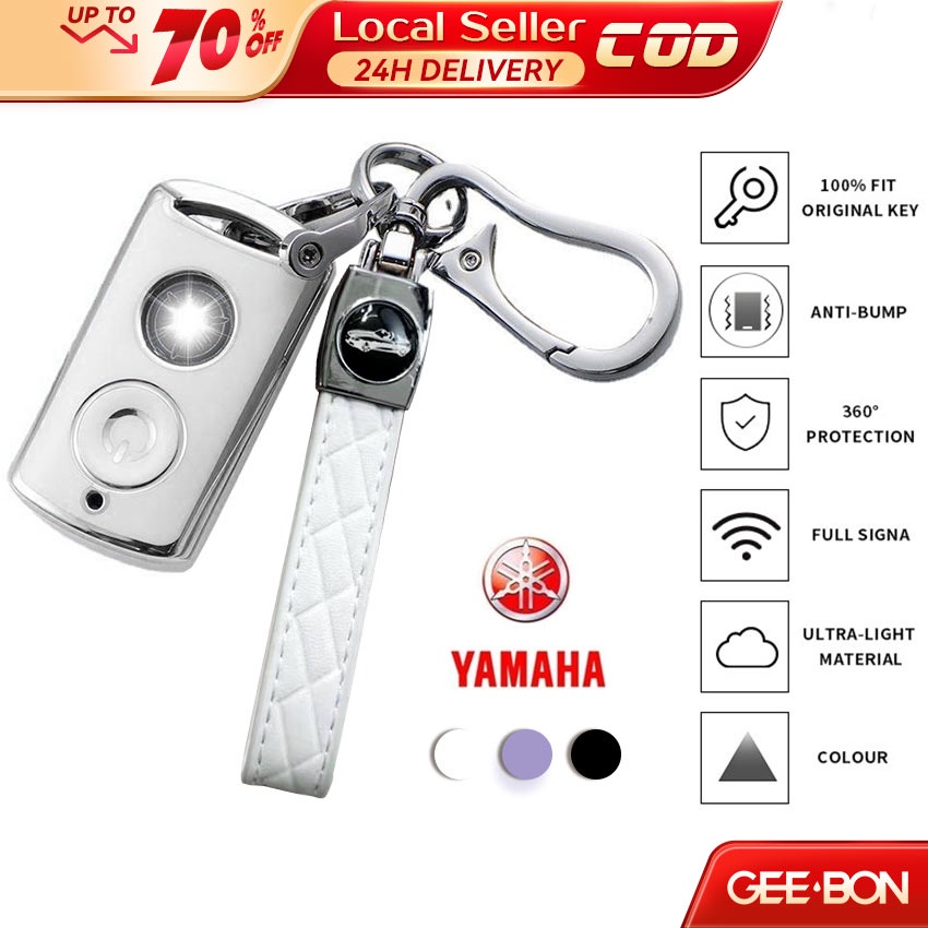GEEBON Tpu Key Cover Case Holder for Yamaha Motor Nmax 155 Nvx Xmax300 ...