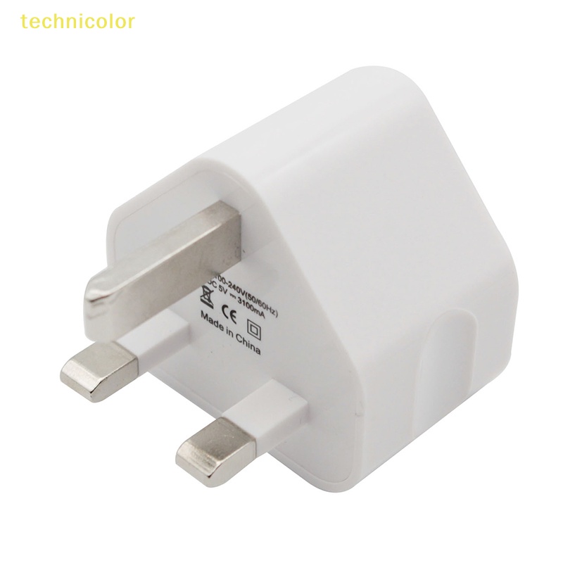 TCPH Universal UK Wall Plug Power 3 Pin Adapter Charger With 1/2/3 USB ...