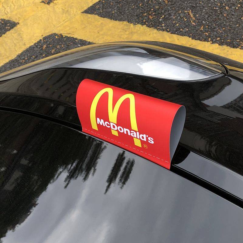 New Style Lego Bumper Stickers Creative Personality McDonald Logo ...