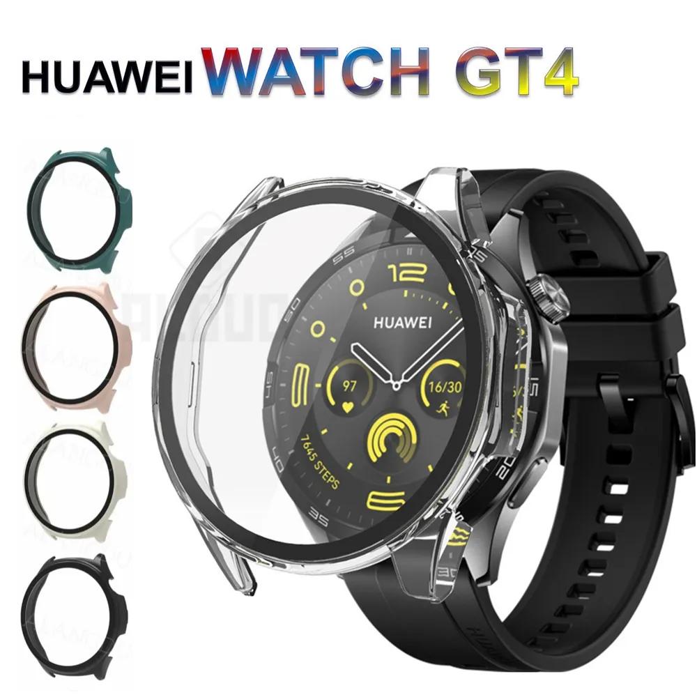 PC Case Glass for Huawei Watch GT 4 46mm 41mm / GT4 46 41 mm Smart ...