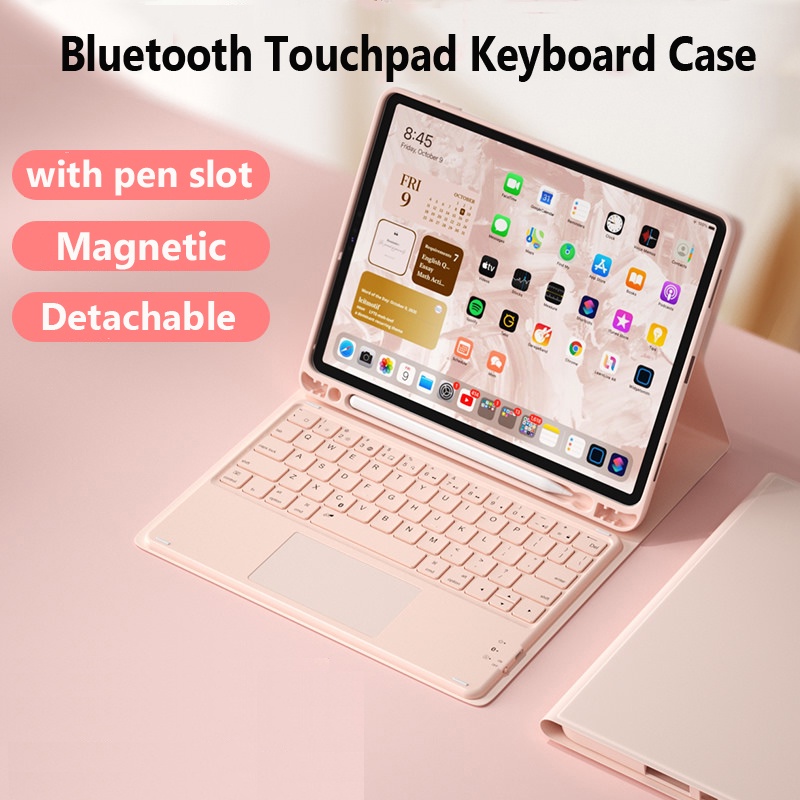 Magnet Wireless Keyboard Compatible with For Ipad Pro 11 2022 Pro 11 ...