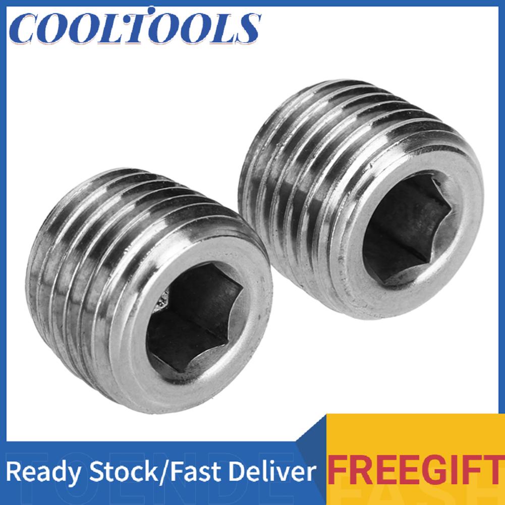 Cooltools Internal Hex Thread Male Plug 1/4in NPT Fitting Head ...